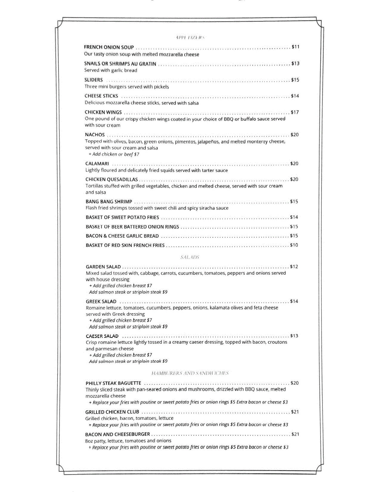 home - Restaurant Frérot Gatineau