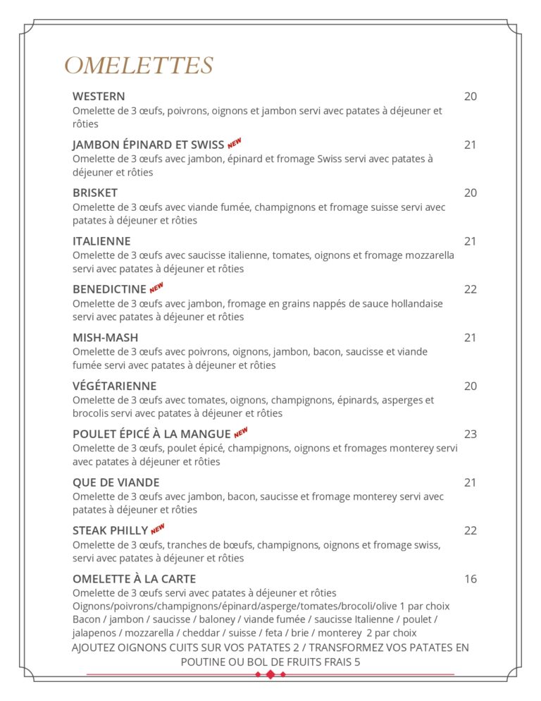 Front Page - Restaurant Frérot Gatineau